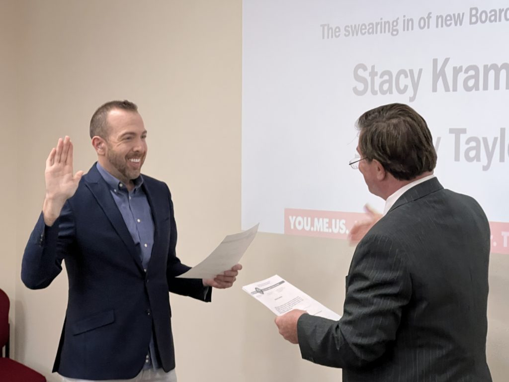 Stacy Kramer and Jeffrey Taylor sworn into the Lake County ADAMHS Board ...